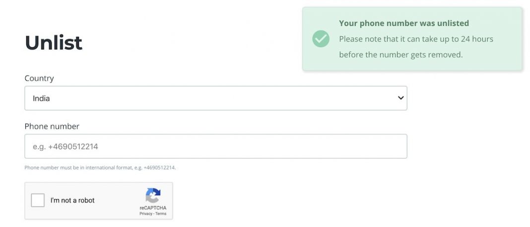 How to Unlist, Remove or Hide Your Phone Number and Details From ...